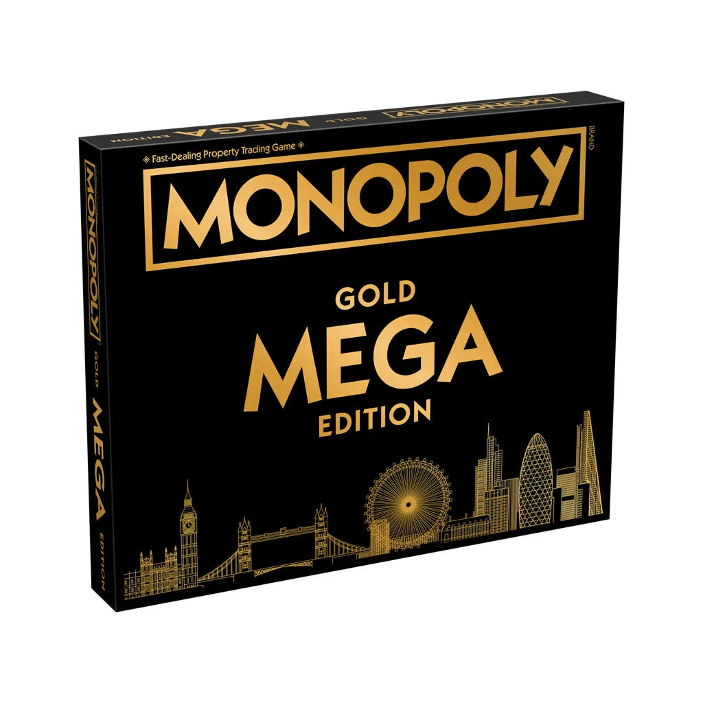 Monopoly: Mega Gold Edition | Golden Goblin Games